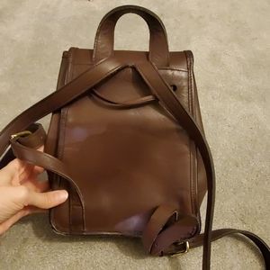 Coach | Bags | Vintage Coach Mini Back Pack Brown Leather | Poshmark